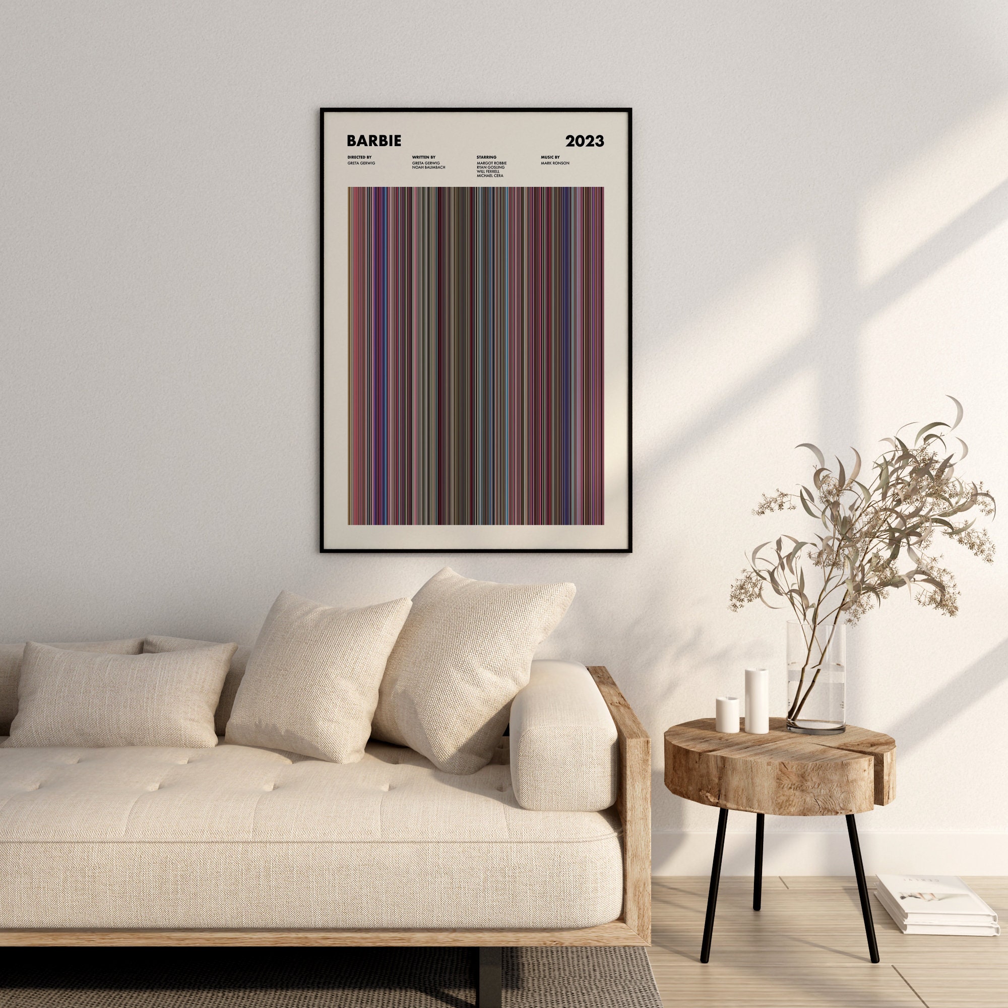 Barbie Movie Barcode Print Barbie Movie Print Barbie Movie - Etsy Singapore