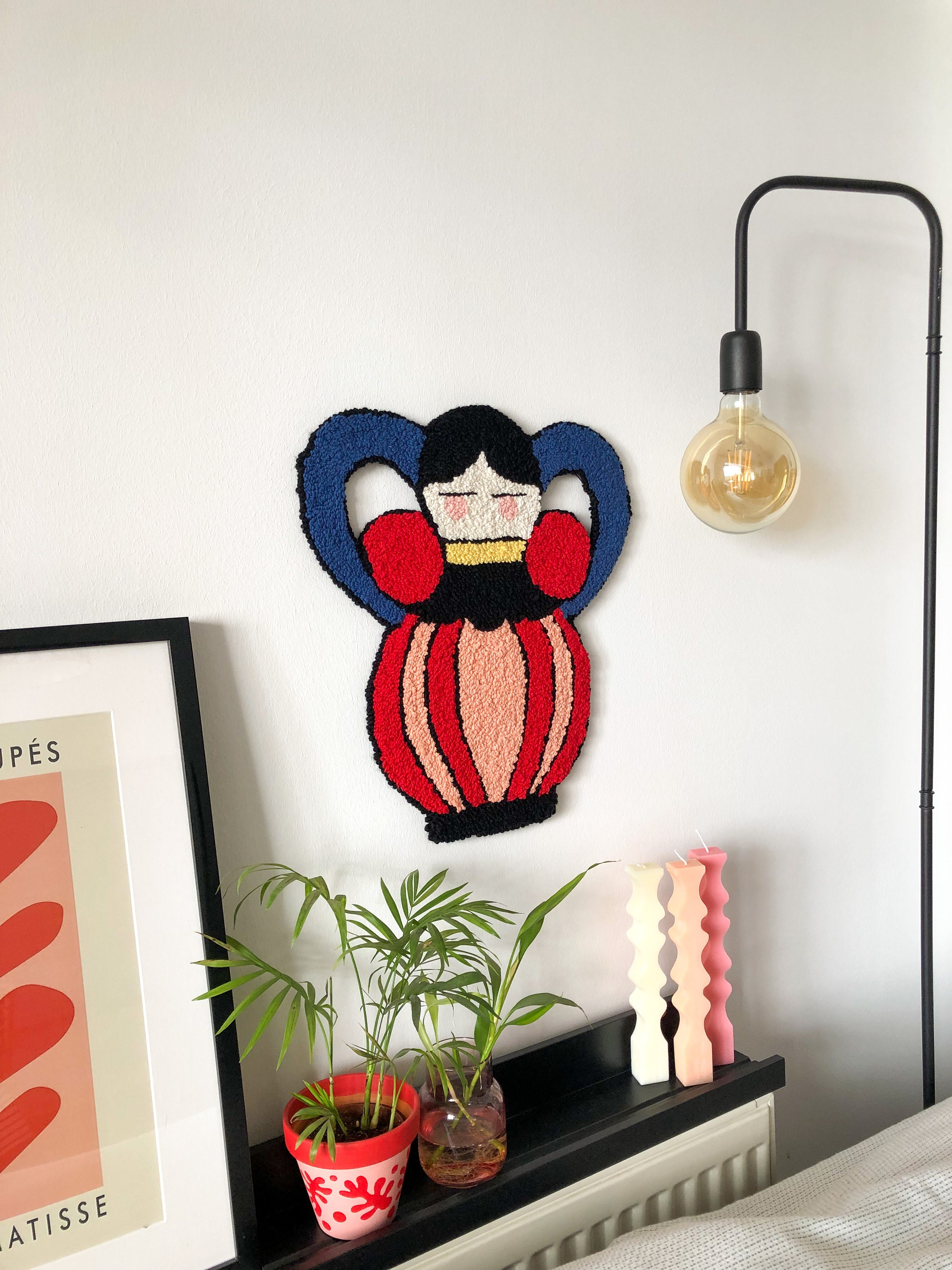 Tufted Wall Hanging Tufted Wall Decor Mother's Day Gift - Etsy