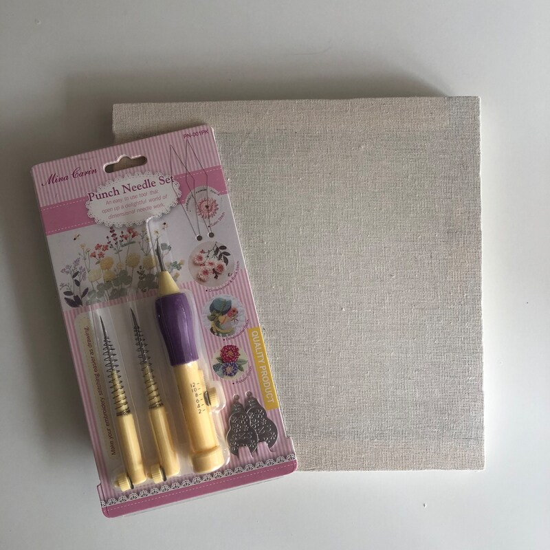 Punch Needle Fabric - Etsy