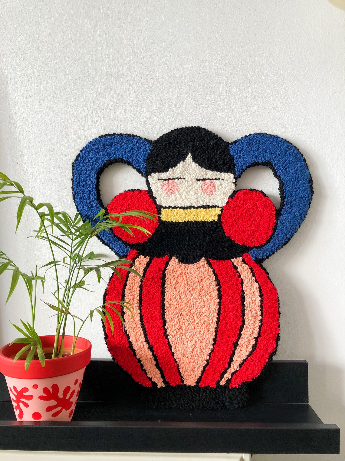 Tufted Wall Hanging Tufted Wall Decor Mother's Day Gift - Etsy