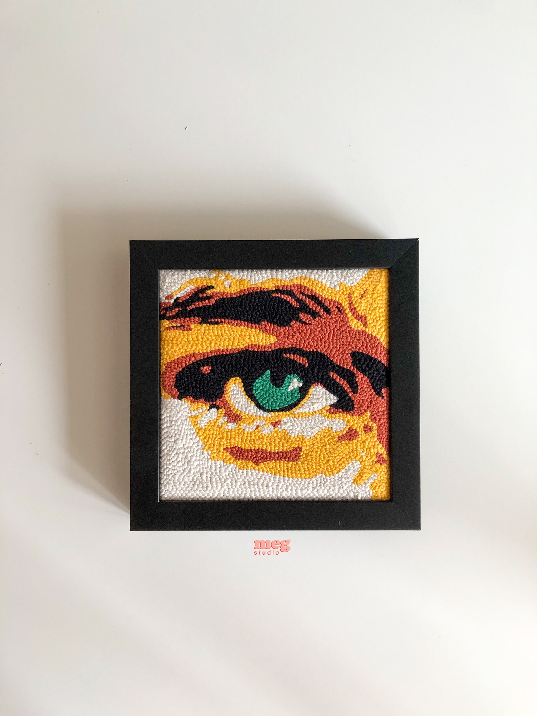 Punch Needle Wall Decor Punch Needle Wall Hanging Tufted - Etsy