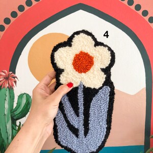 Tufted Wall Hanging Tufted Wall Decor Tufted Mini Rug Wall - Etsy