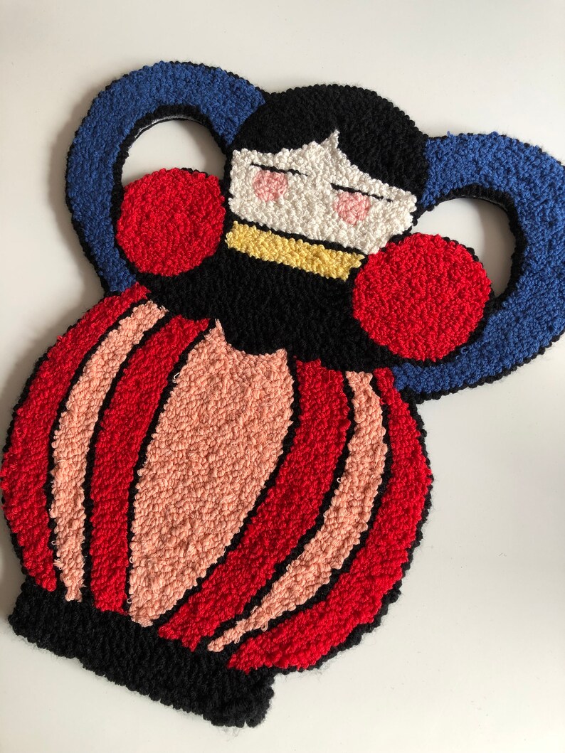 Tufted Wall Hanging Tufted Wall Decor Tufted Rug Wall Decor | Etsy