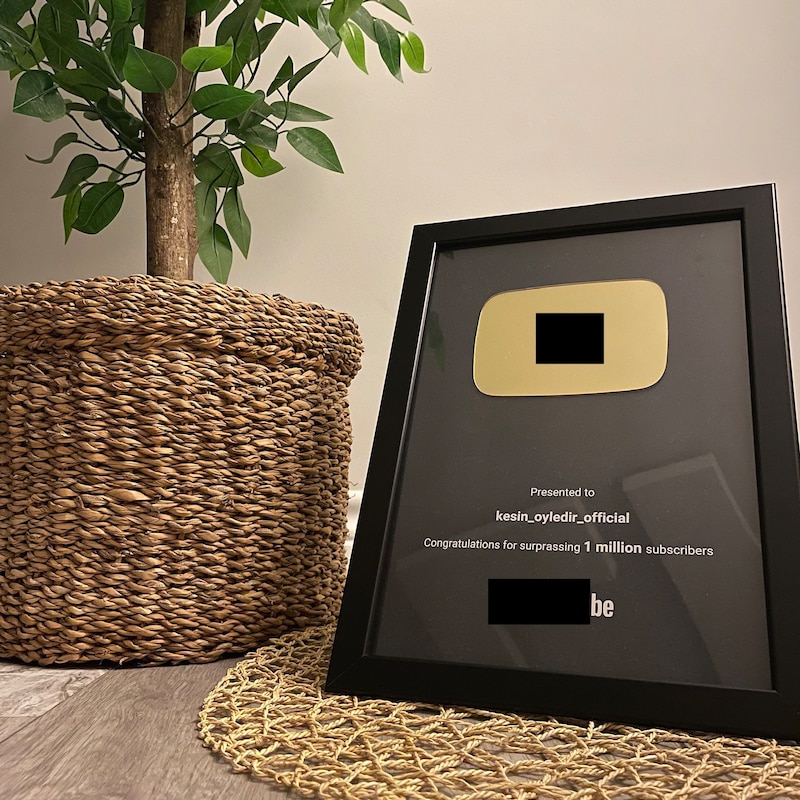 Youtube Plaque - Etsy