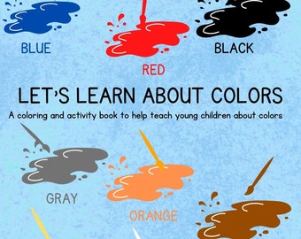Learning Colors - Etsy