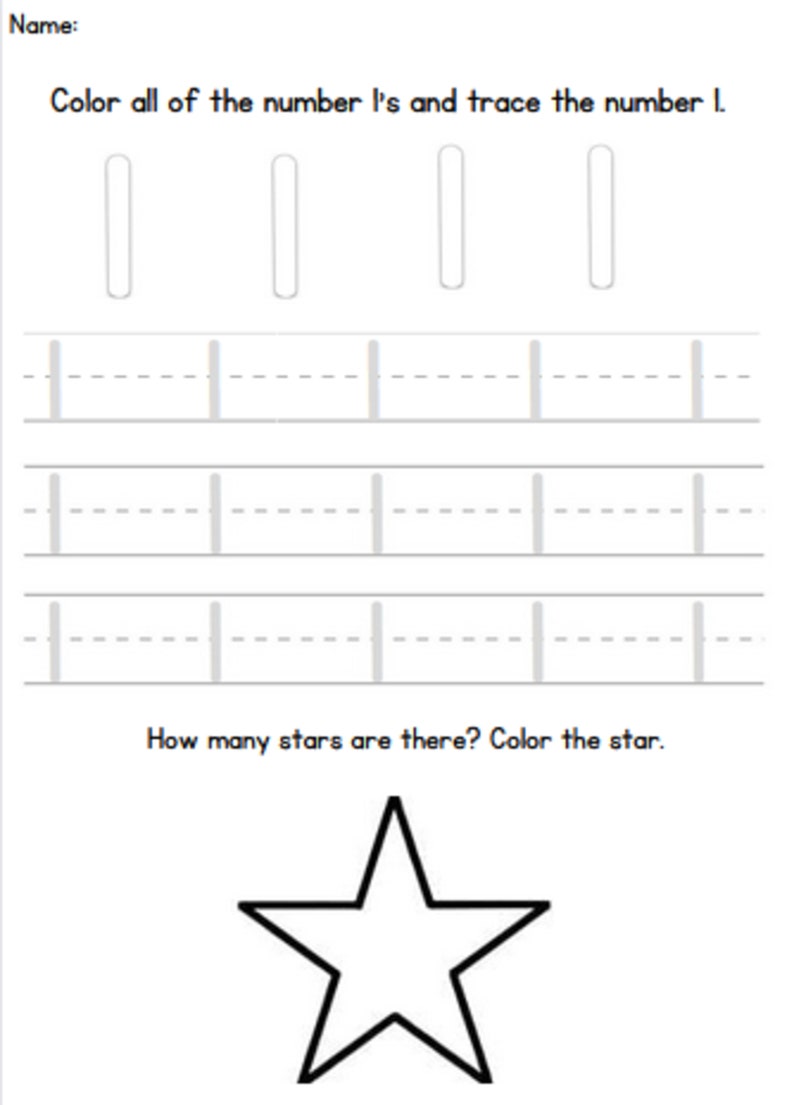 Let's Learn the Numbers - Etsy