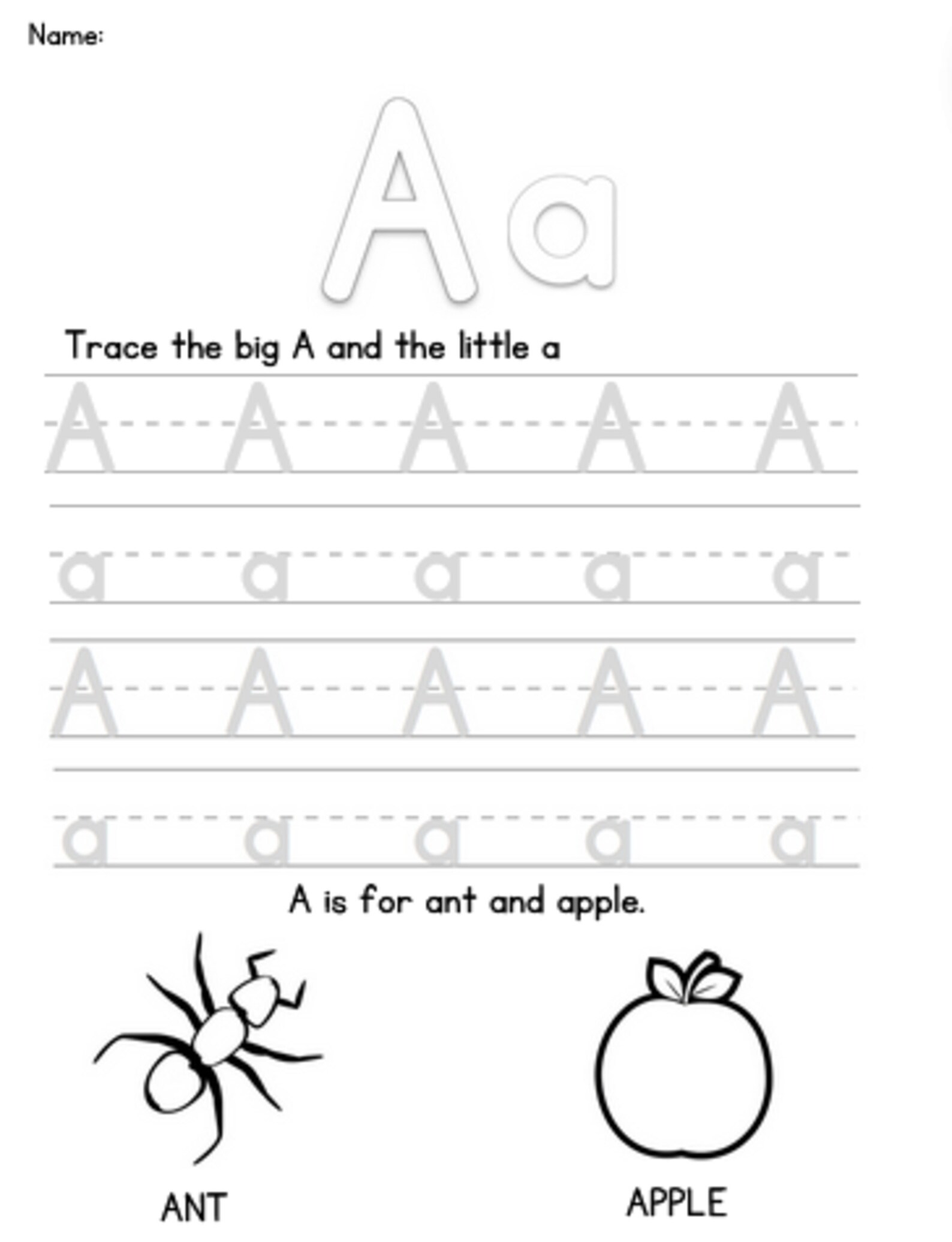 Let's Learn the Alphabet - Etsy