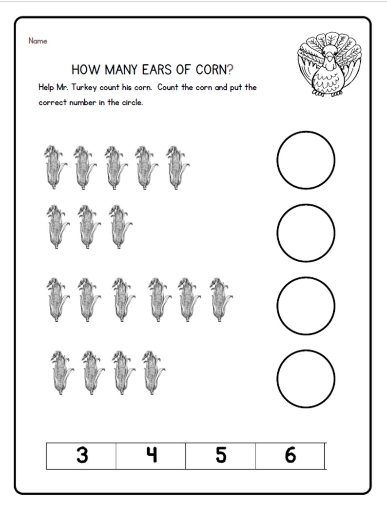 Farm Animals Worksheets - Etsy