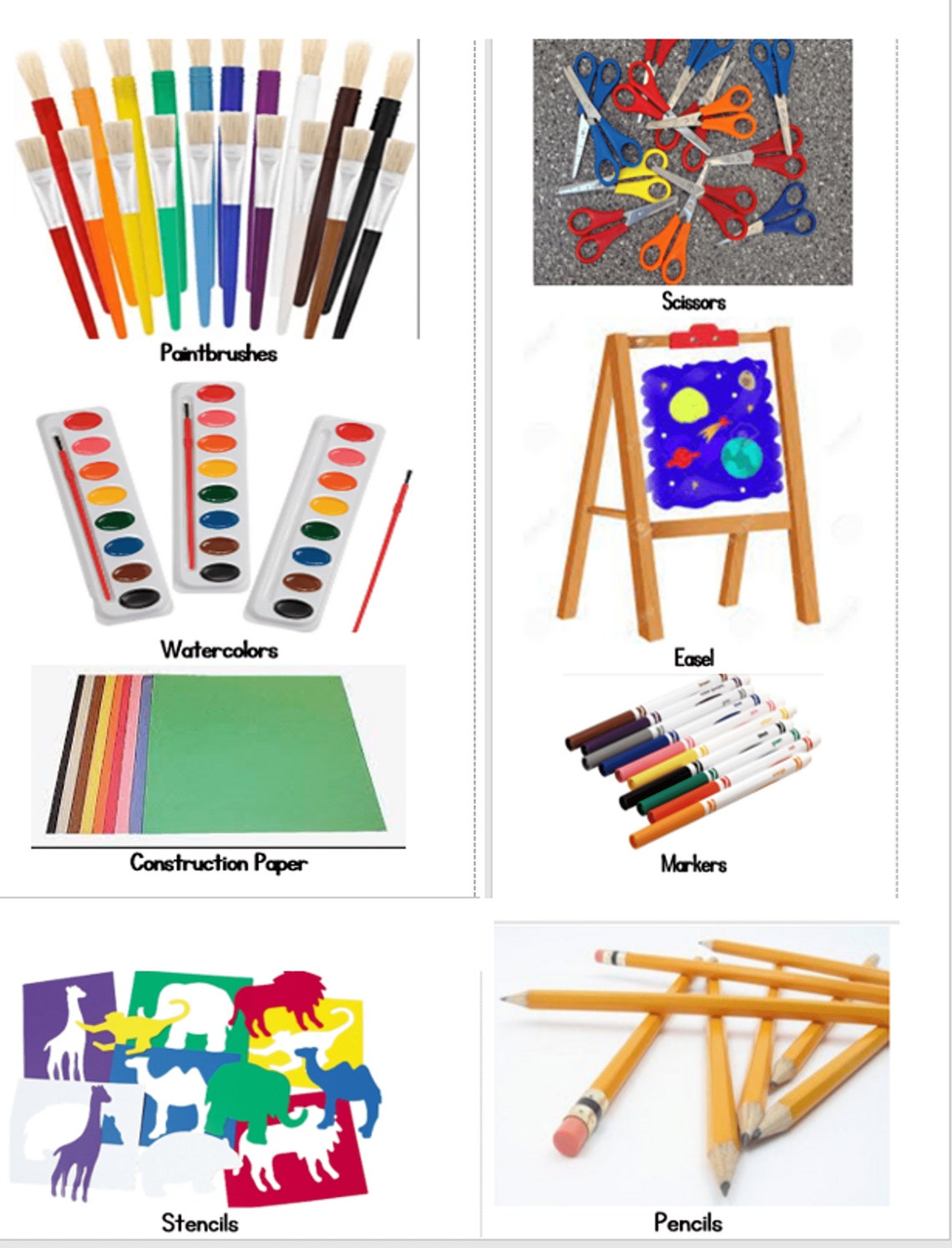 Preschool Classroom Labels - Etsy