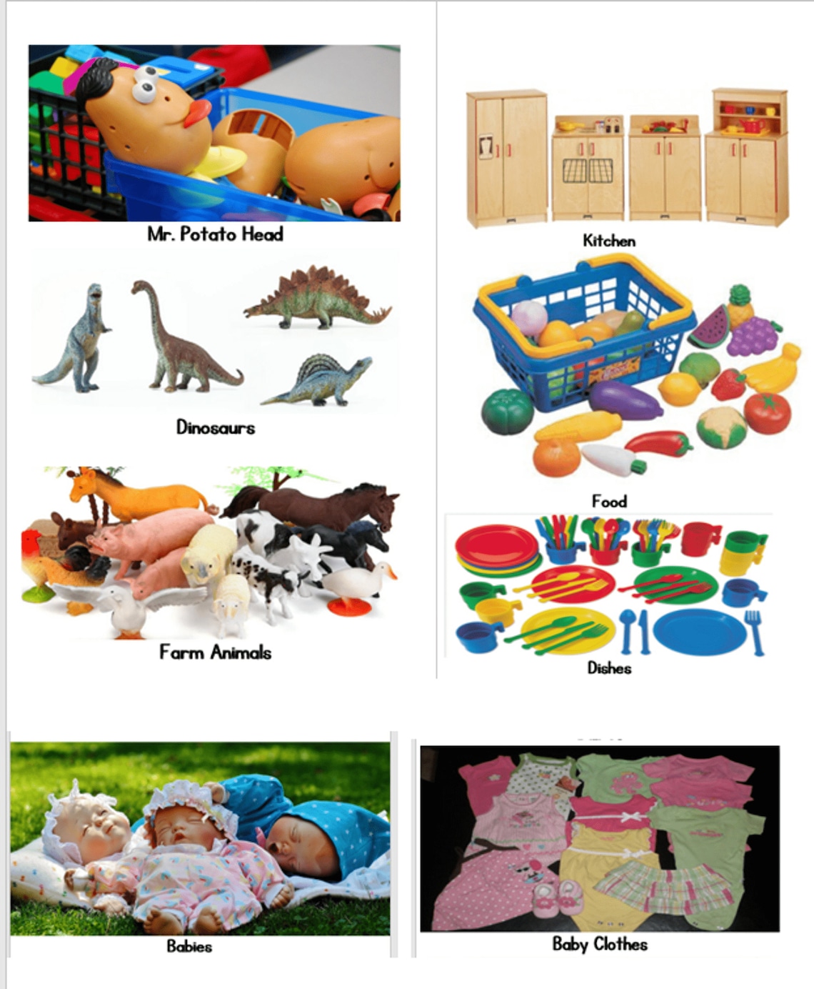 Preschool Classroom Labels - Etsy