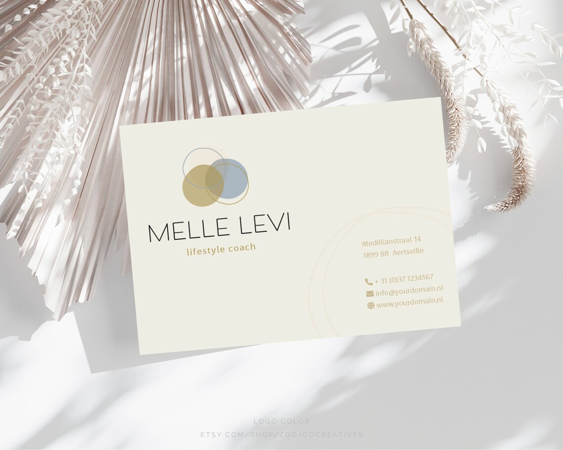 Logo Coach, Logo Circles, Spiritual Logo Circle Design, Branding ...