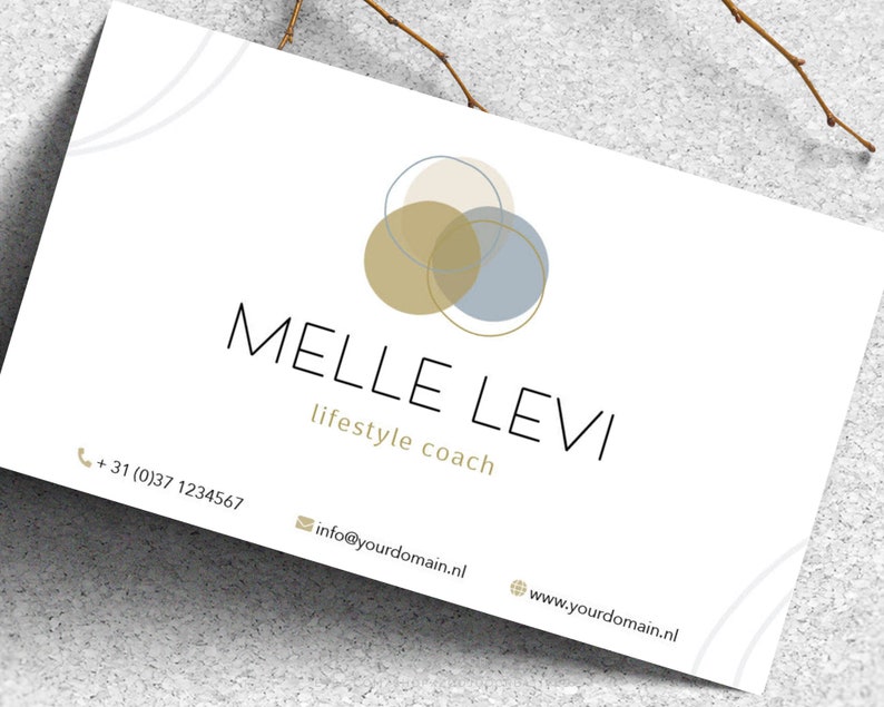 Logo Coach, Logo Circles, Spiritual Logo Circle Design, Branding ...