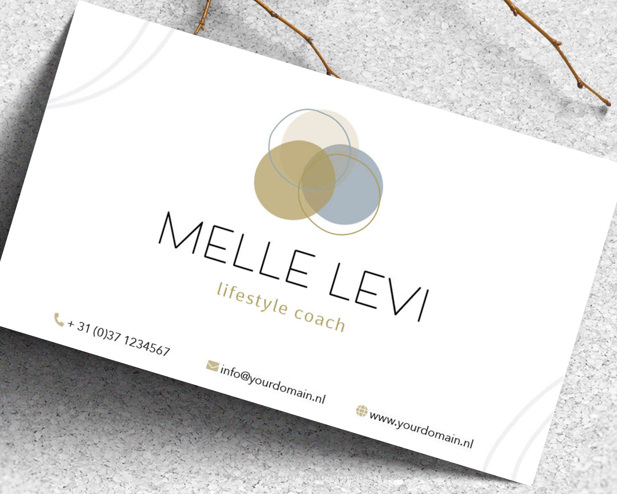 Logo Coach, Logo Circles, Spiritual Logo Circle Design, Branding ...
