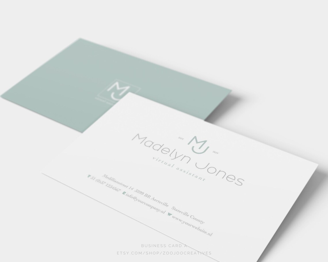 Premade Logo, Initials Logo, Virtual Assistant Logo Design, Coach Logo ...