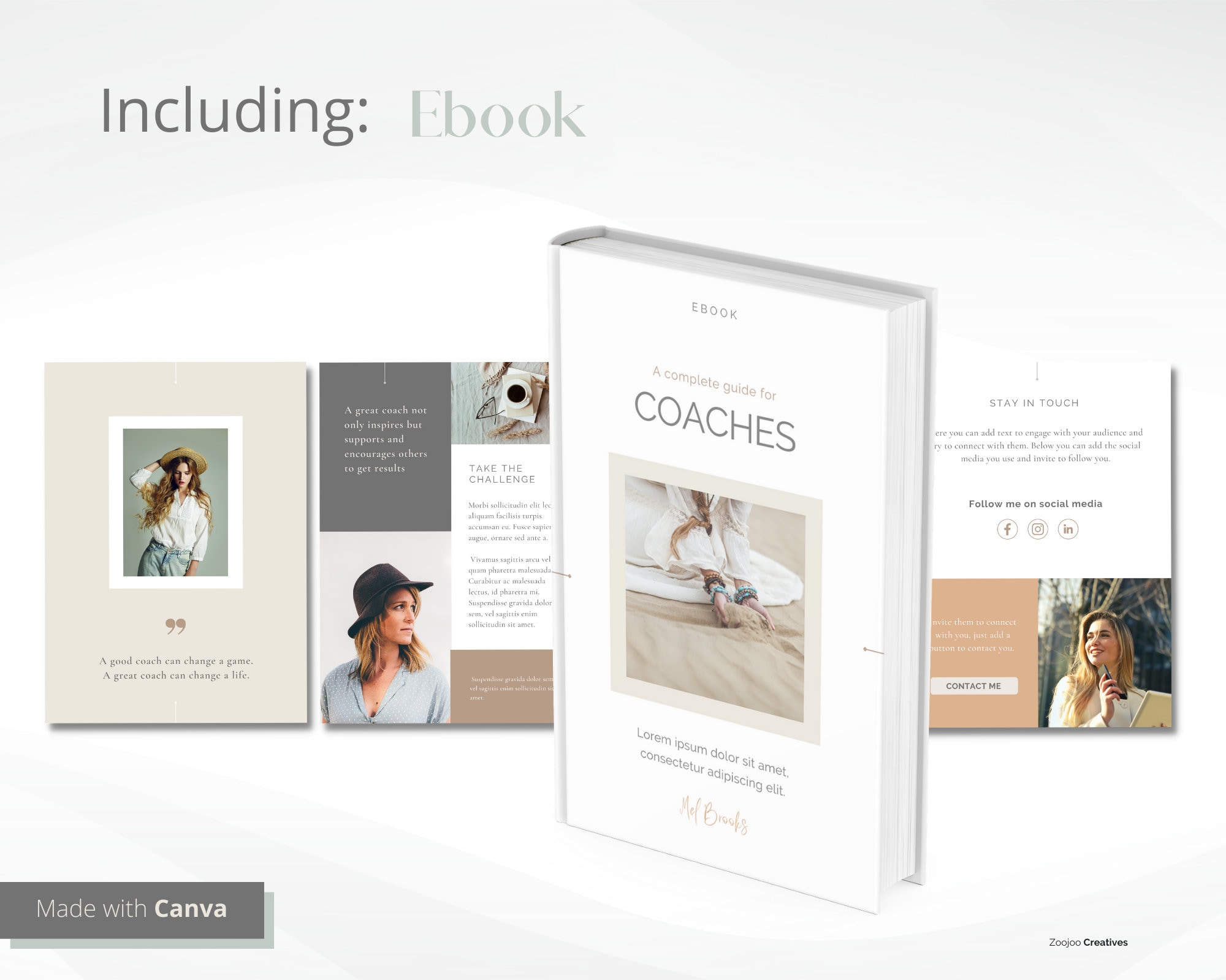 Branding Template Bundle, Coach Template Pack, Template Bundle for ...