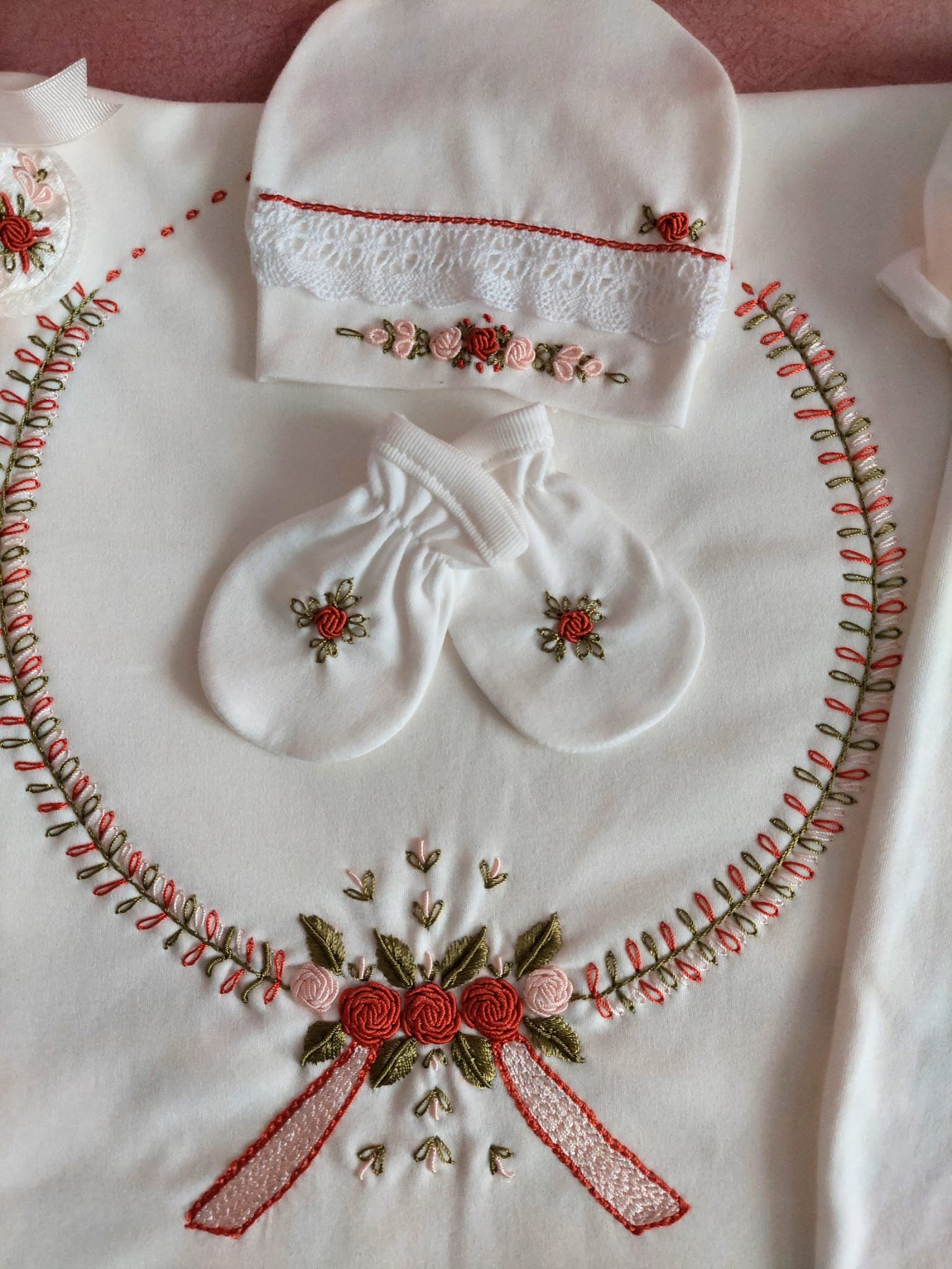 Personalized Newborn Baby Coming Home Outfit With a Name Embroidered ...