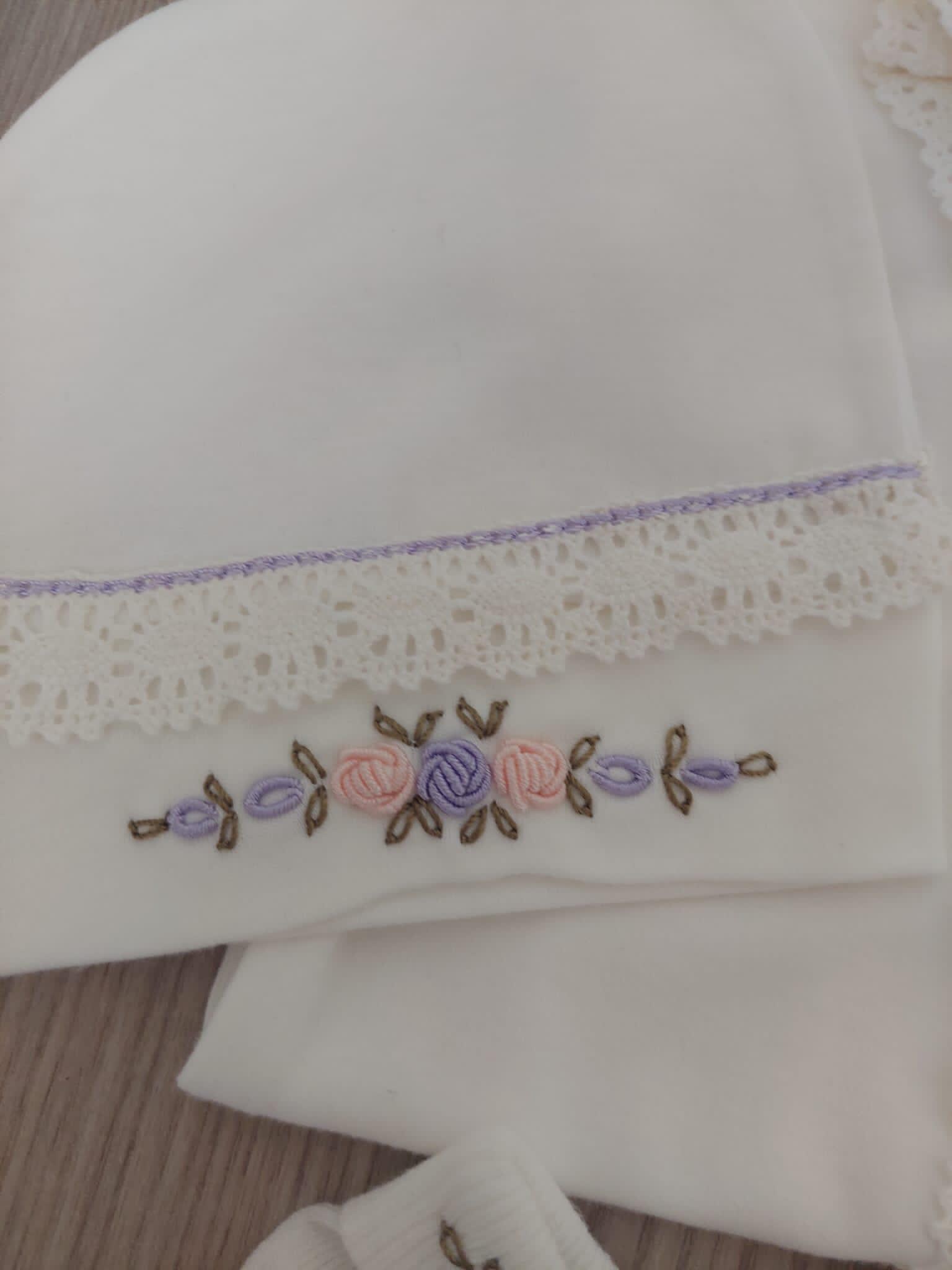 Personalized Newborn Outfit With Embroidered Handwork, Gift With Hand ...