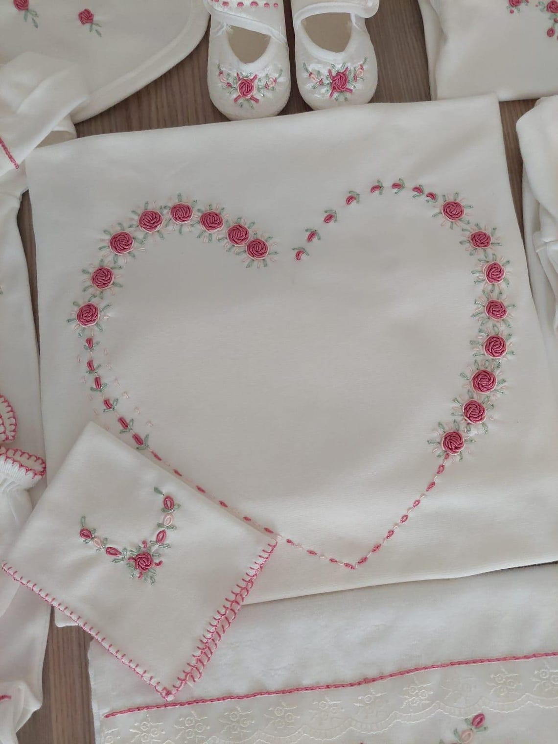 Personalized Newborn Baby Coming Home Outfit With a Name Embroidered ...