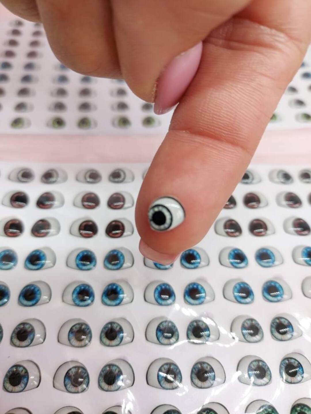 Eyes Adesivos Stickers Set.cold Porcelain,porcelana Fria ,olhos ...