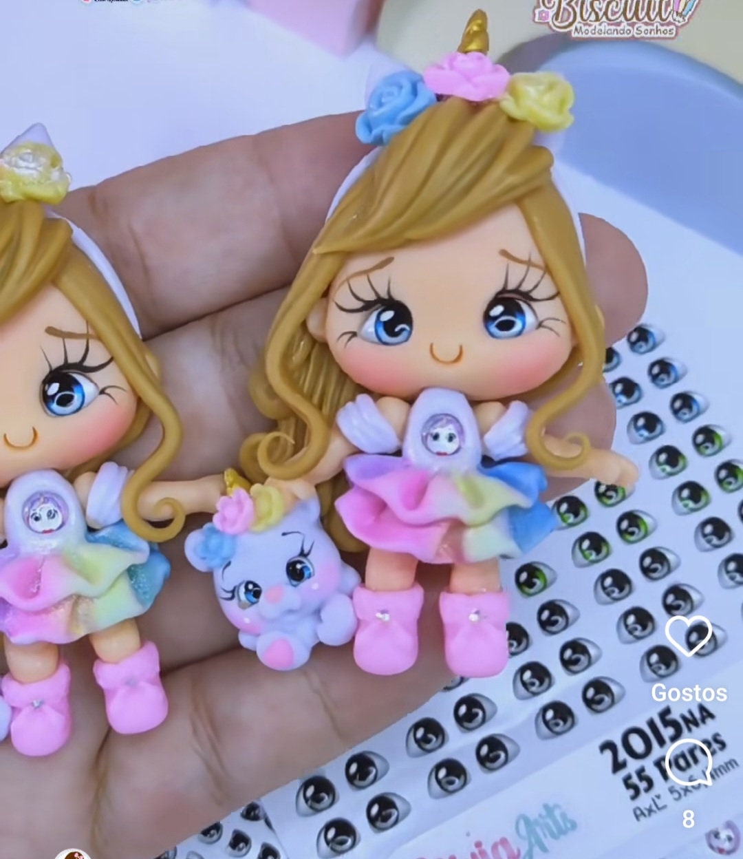 N-eyes ,3d,yeux ,cold Porcelain, Occhio, Ojos - Etsy