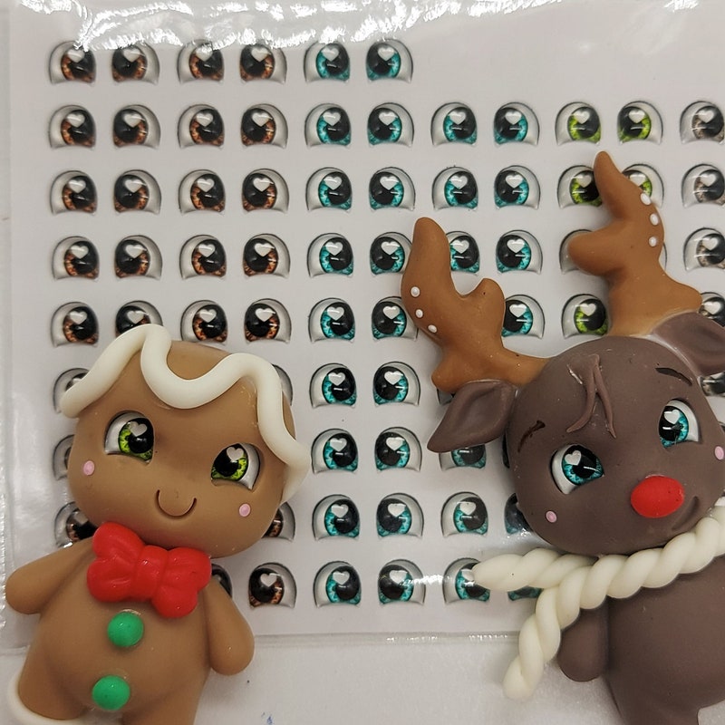 Gingerbread Eyes - Etsy
