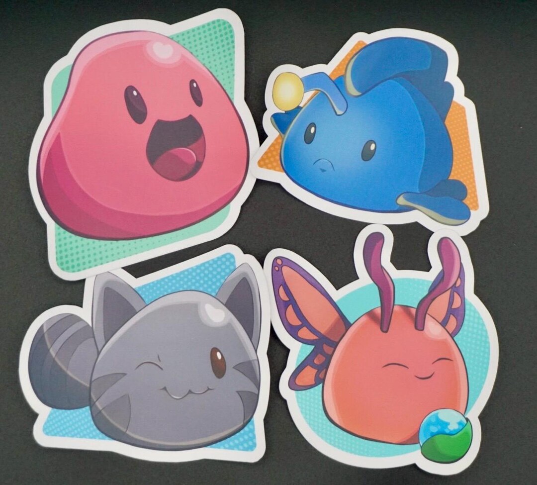 Slime Rancher Inspired Slime Stickers - Etsy