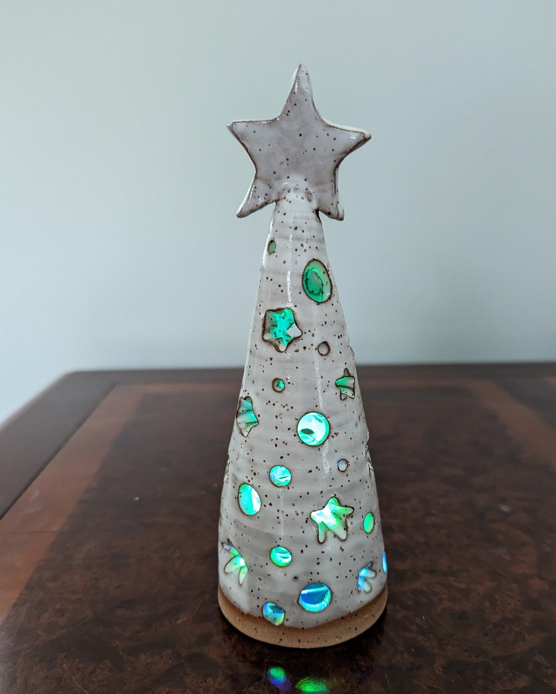 Ceramic Christmas Tree Holiday Votives - Etsy