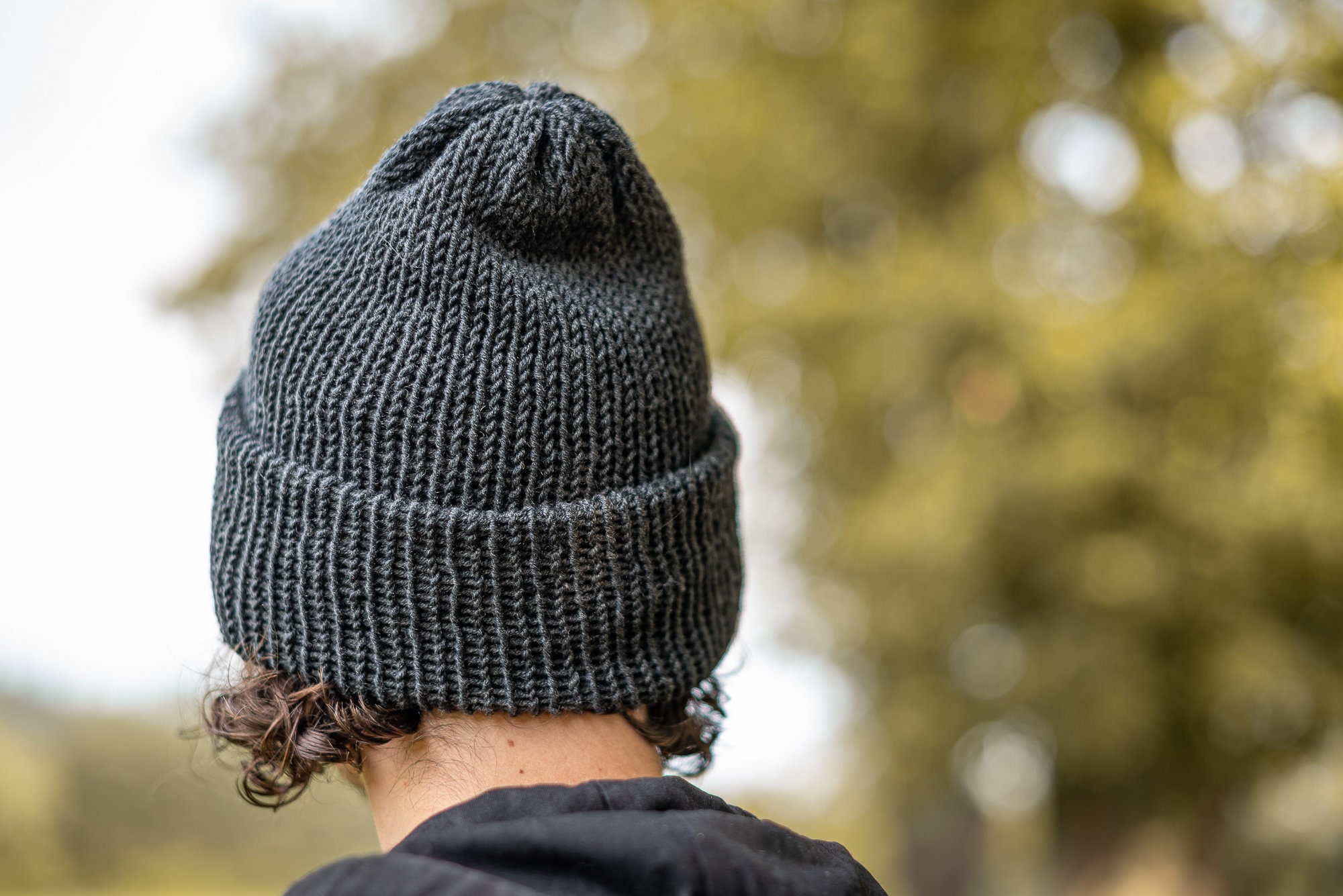 Herren reine Merino Mütze, Fischermütze, Mütze Männer, Strickmütze ...