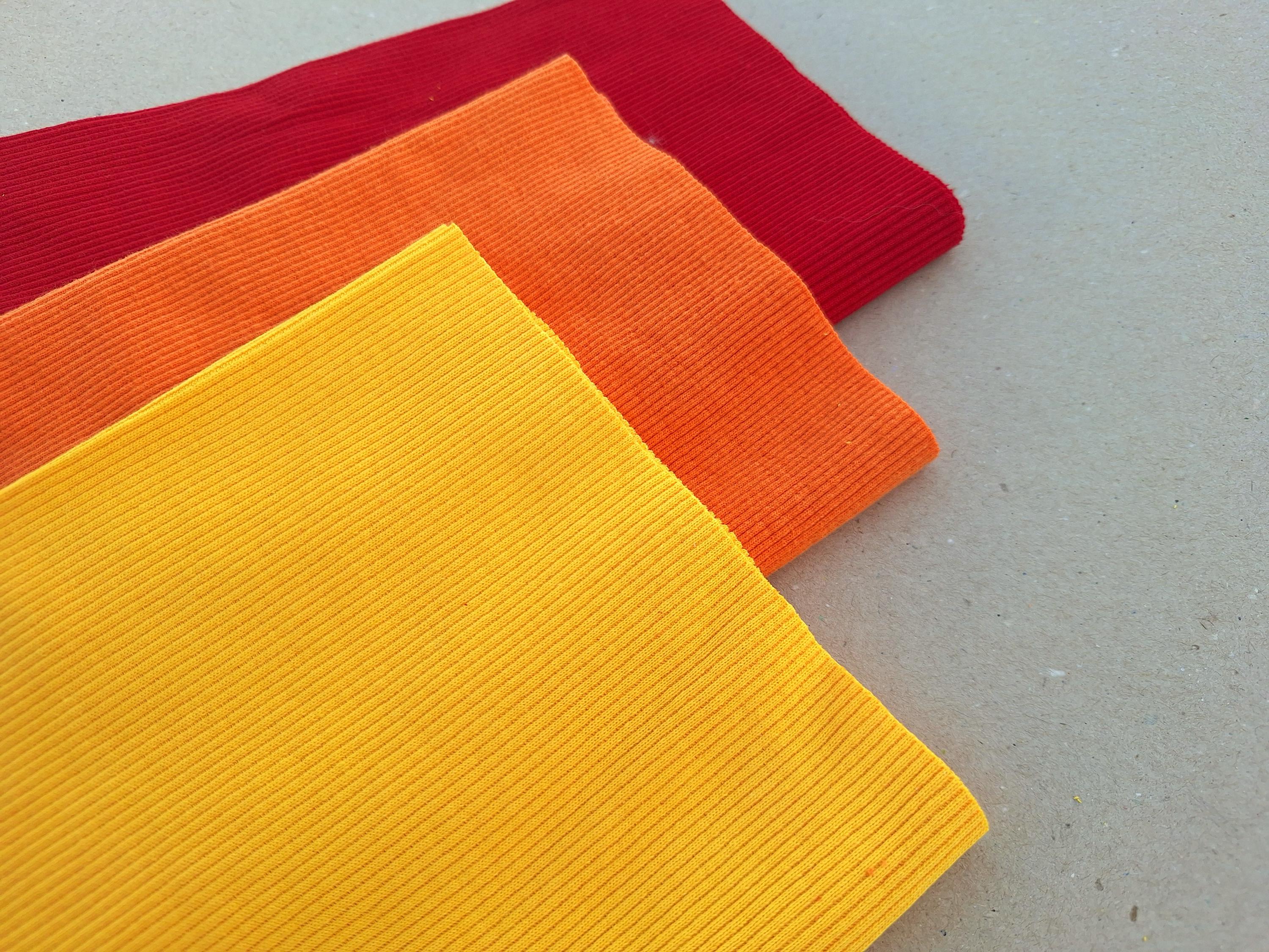 20x110 Cm Rib Knit Fabric (2x2 Ribbing) for Cuff, Waistband and ...