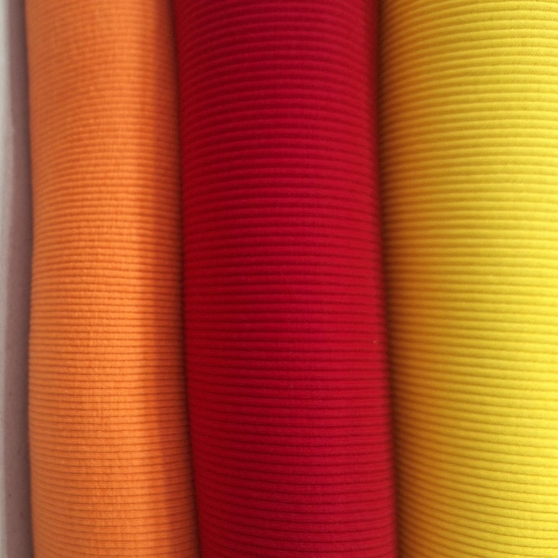 20x110 Cm Rib Knit Fabric (2x2 Ribbing) for Cuff, Waistband and ...