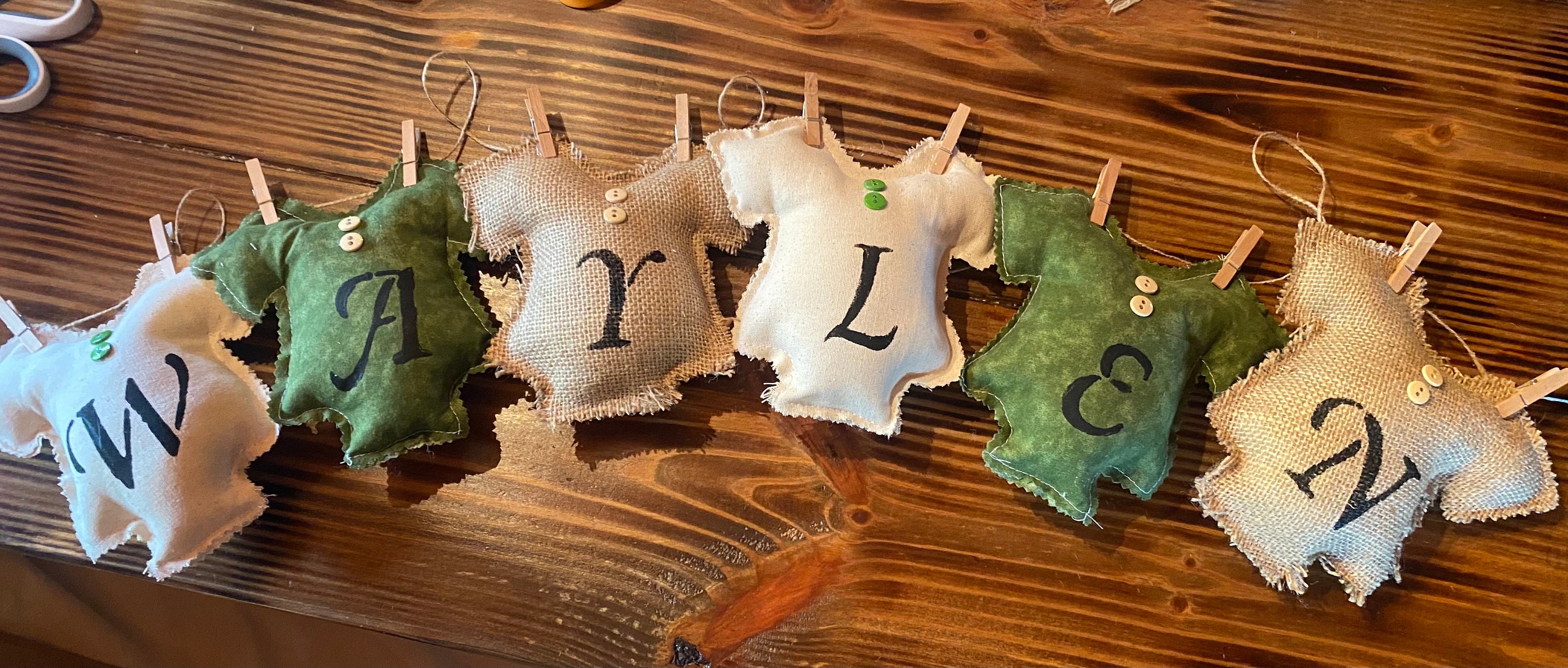 Baby Onesie Banner - Etsy