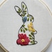 Easter Bunny Hand Embroidery Pattern Beginner Hand Embroidery Pdf ...