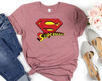 Super Mom T Shirt | Etsy