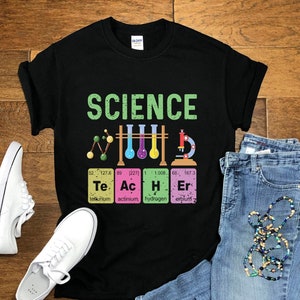 Science Teacher Shirt Periodic Table Shirt Chemistry Teacher - Etsy