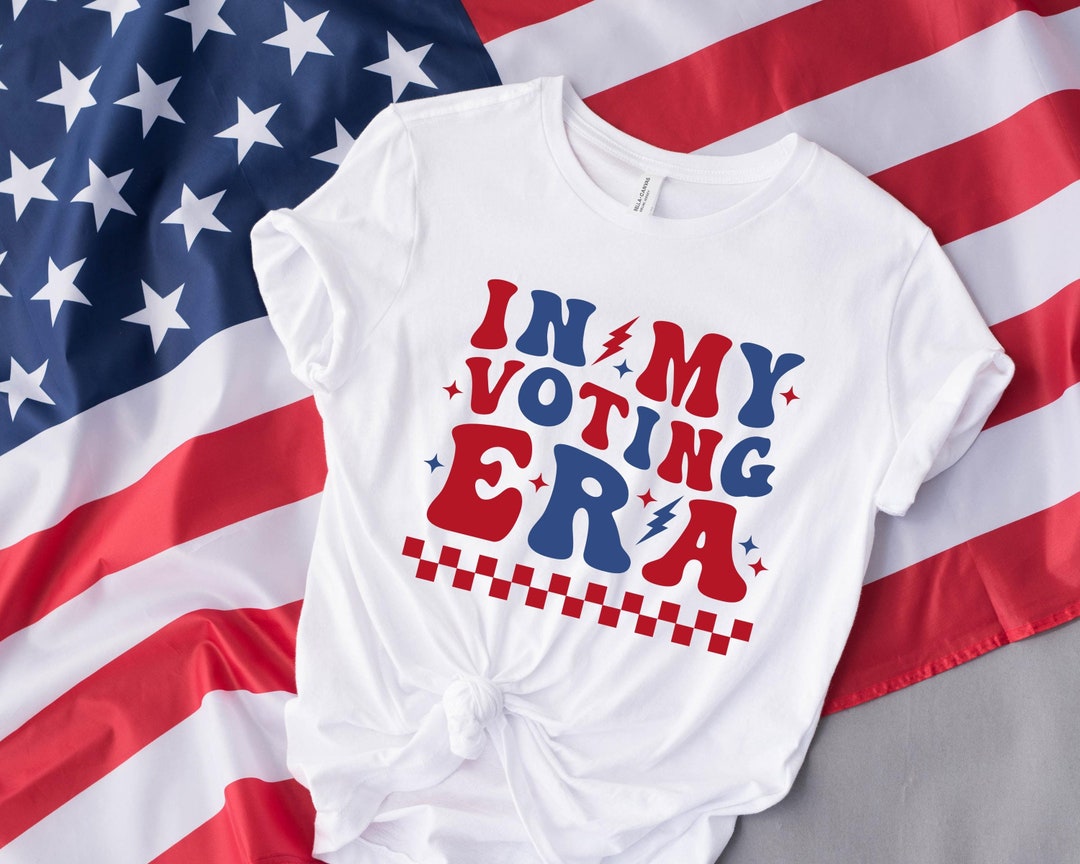 Vote 2024 Shirt, in My Voting Era T Shirt, 24 Election, Elect Red ...