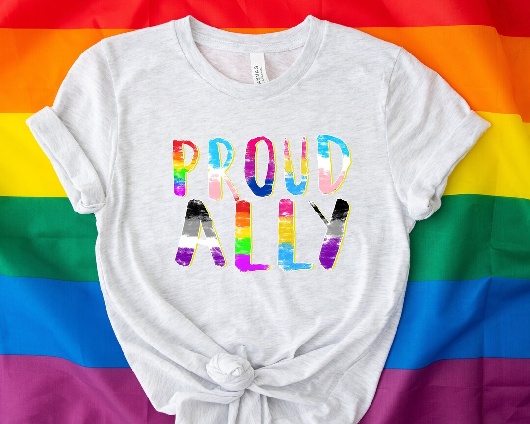Pride Ally, Gay Pride LGBTQ Shirt, Pride Shirt, Trans T Shirt, LGBT ...