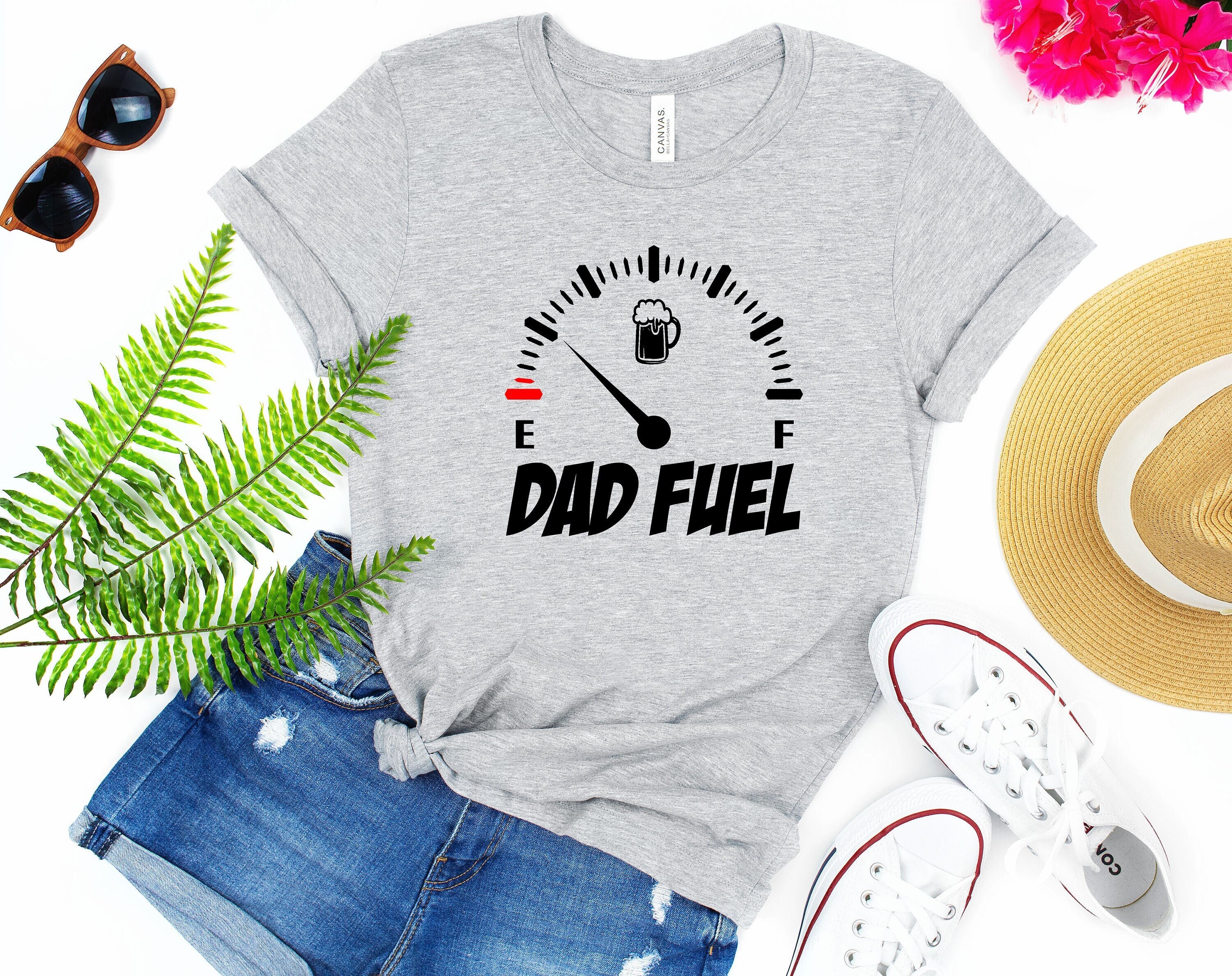 Dad Fuel Shirt for Fathers Day Gift Dad Fuel Tshirt for Dad - Etsy