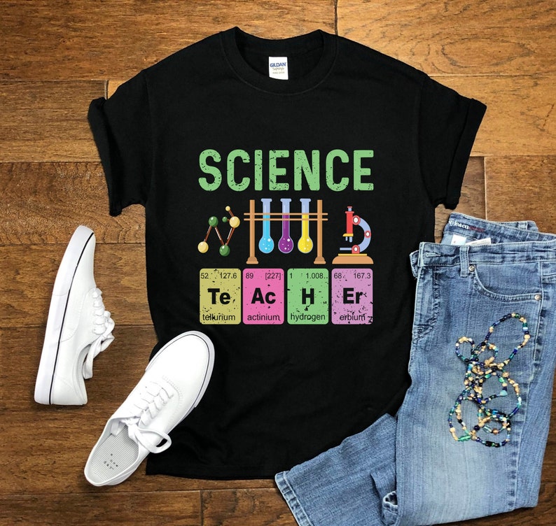 Science Teacher Shirt Periodic Table Shirt Chemistry Teacher - Etsy