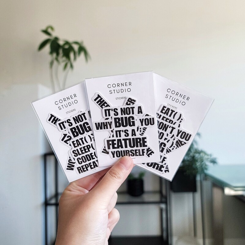 Developer Stickers - Etsy