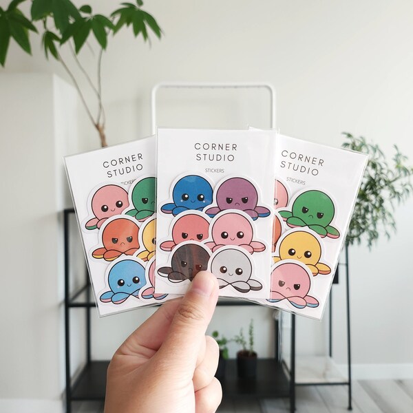 Octopus Sticker - Etsy