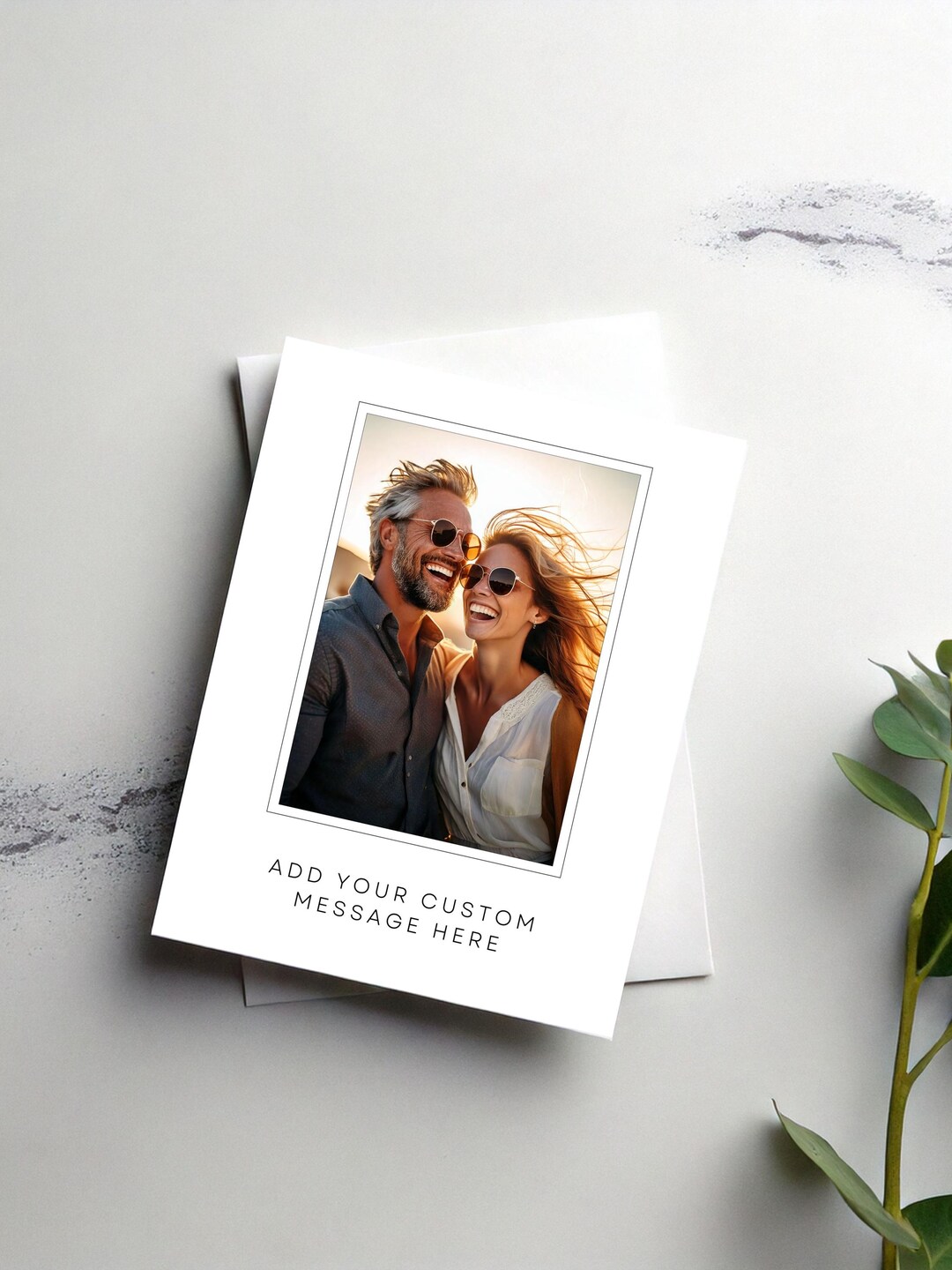 Custom Portrait Photo Card, Pictures, Personalisable, Custom Card ...