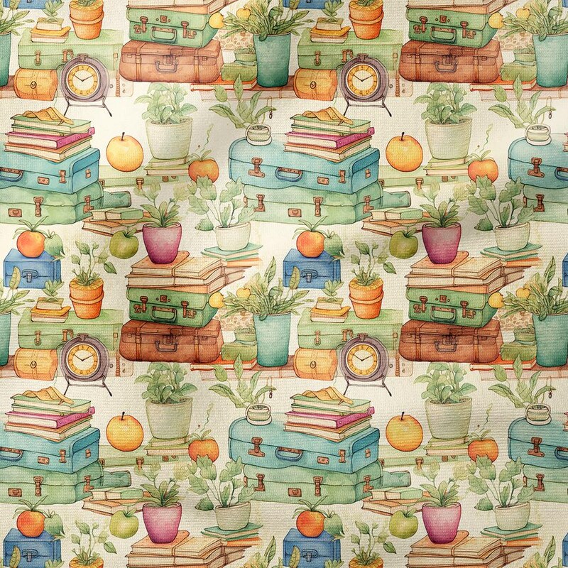 Alarm Clock Fabric - Etsy