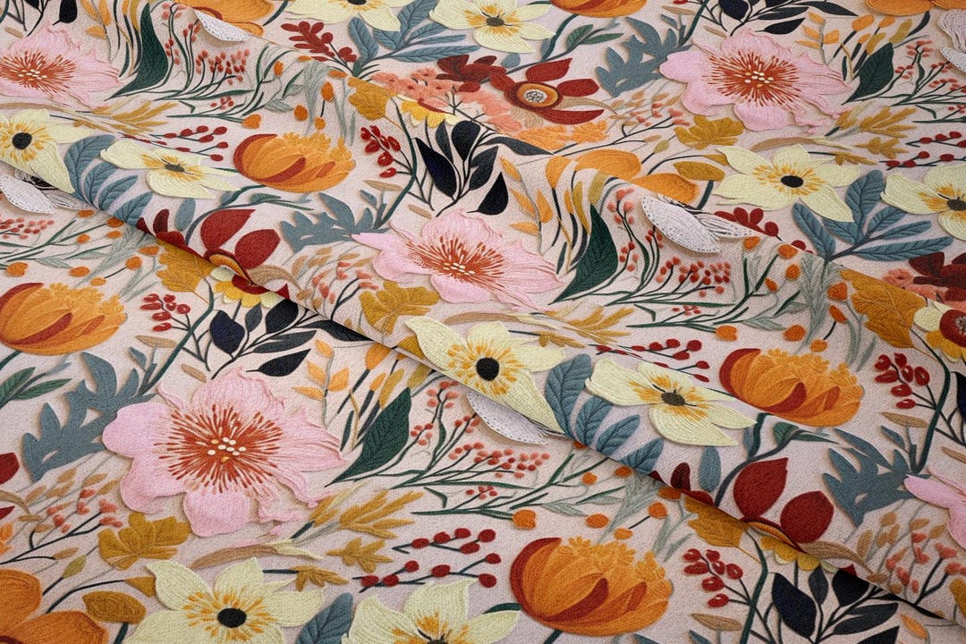 Multi-purpose Decorative Design Digital Printing Fabric With 3D Color ...