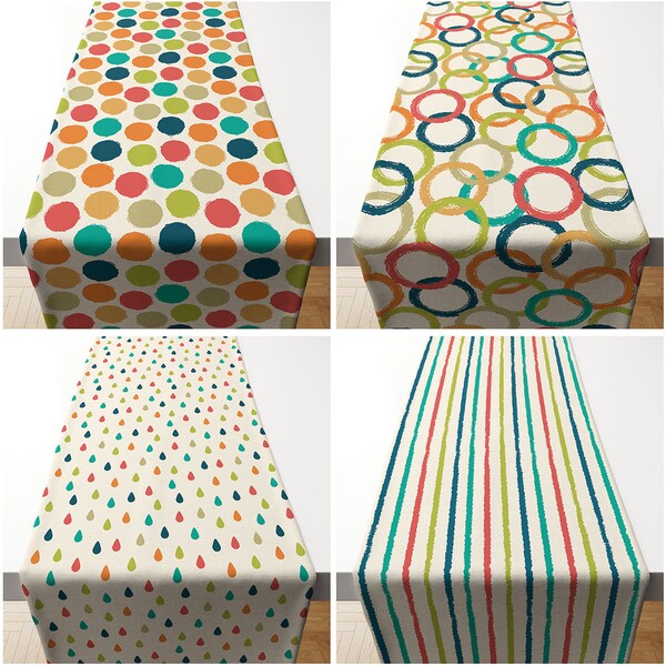 Round Table Runner - Etsy