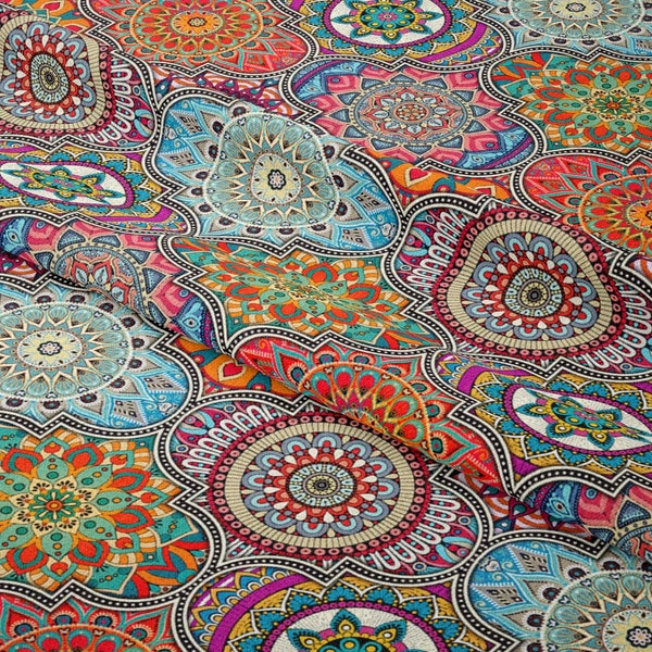 Mandala Fabric - Etsy Australia