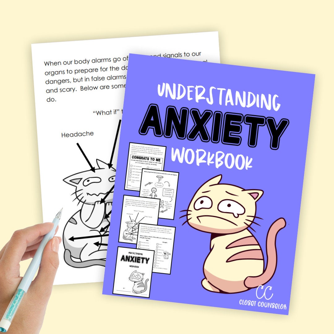 Understanding Anxiety Workbook - Etsy