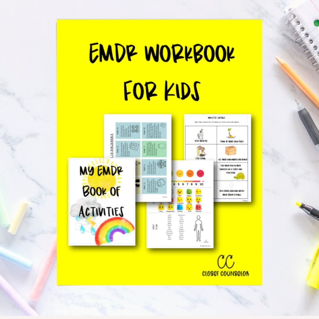 EMDR Workbook for Kids with Activities - Etsy
