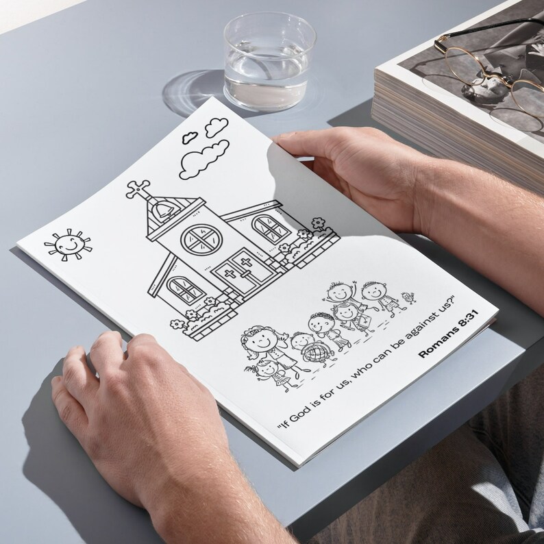 Christian Coloring Book for Kids, Bible Verse Worksheets for Kids ...