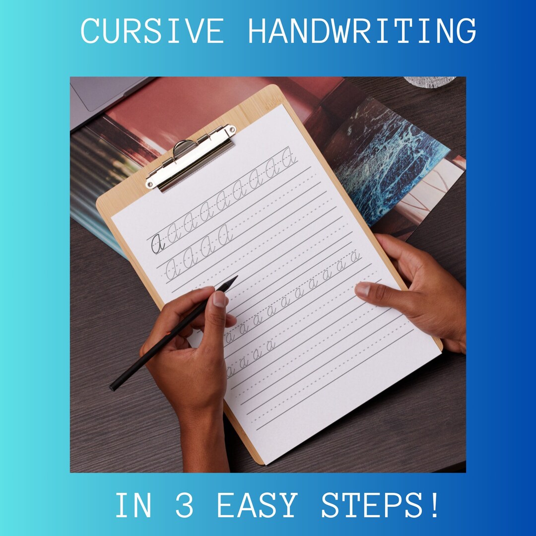 Cursive Handwriting Worksheets, How to Write in Cursive, Handwriting ...