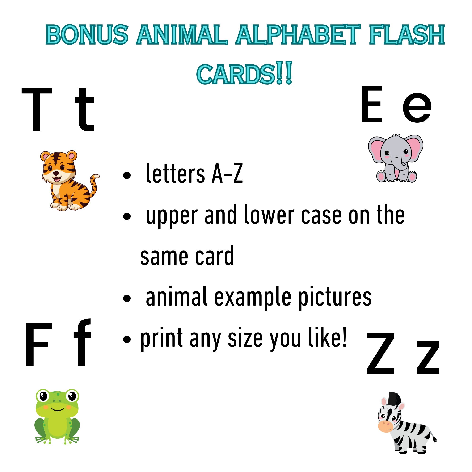 Preschool & Kindergarten Alphabet Workbook Activity. Fun - Etsy